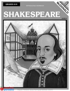 Shakespeare Reproducible Book, Grades 6-9 McR0258 by McDONALD ...