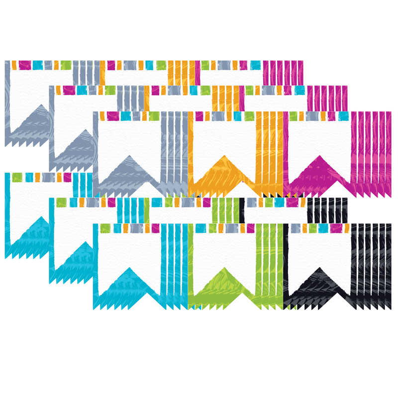 TeachersParadise - TREND Color Harmony Pennants Classic Accents ...