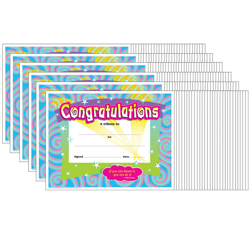 TeachersParadise - TREND Congratulations/Swirls Colorful Classics ...