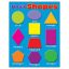 TeachersParadise - TREND Basic Shapes Learning Chart, 17" x 22" - T-38207