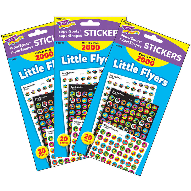 TeachersParadise - TREND Little Flyers superSpots/superShapes Variety ...