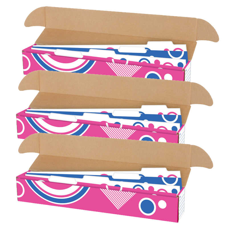 TeachersParadise - TREND File N Save Sentence Strip Storage Box, Pack ...