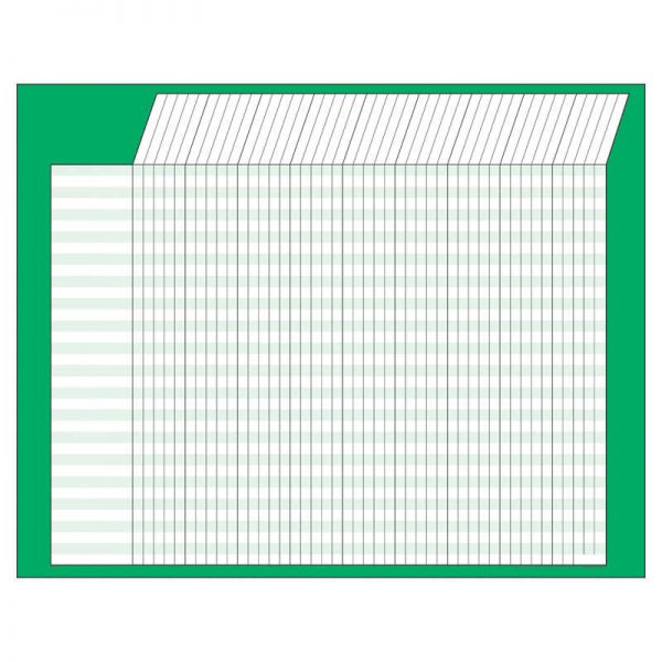 TeachersParadise - TREND Green Horizontal Incentive Chart, 22" x 28 ...