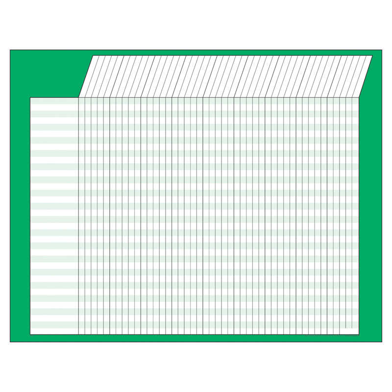 TeachersParadise - TREND Green Horizontal Incentive Chart, 22" x 28 ...