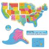 TeachersParadise - TREND United States Map Bulletin Board Set - T-8160