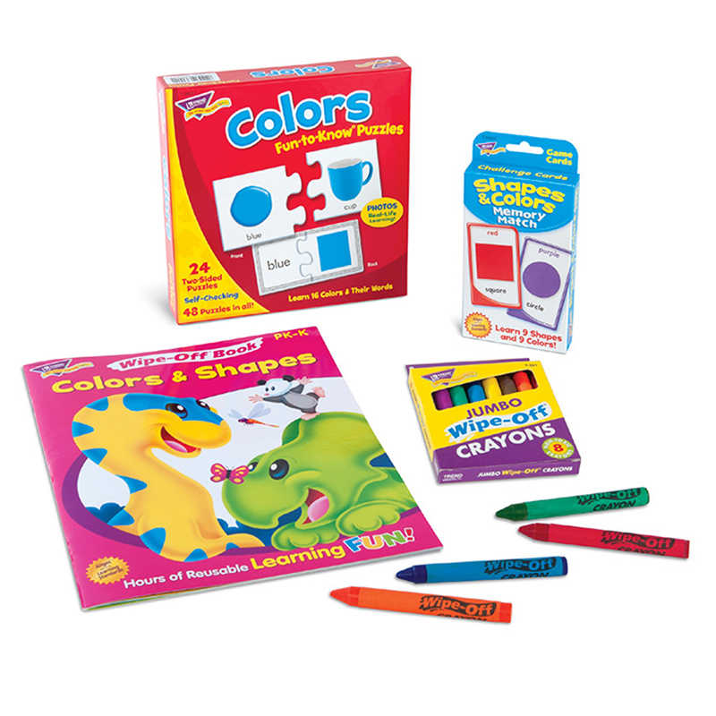 TeachersParadise - TREND Colors & Shapes Learning Fun Pack - T-90881D