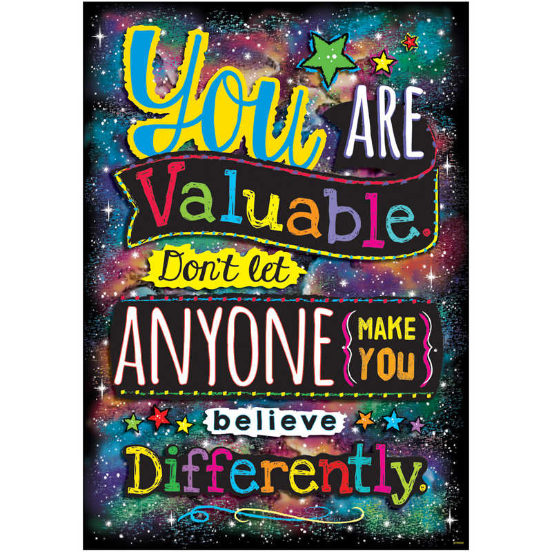 TeachersParadise - ARGUS® You ARE Valuable. Don't Let... ARGUS® Poster ...
