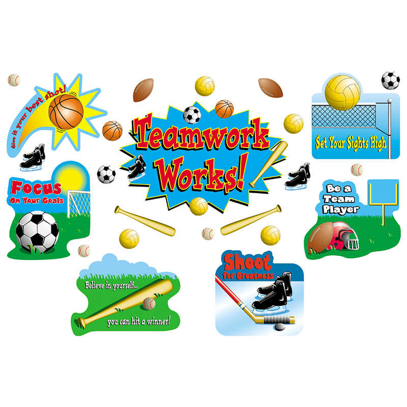 TeachersParadise - Teacher Created Resources Sports/Teamwork Bulletin ...