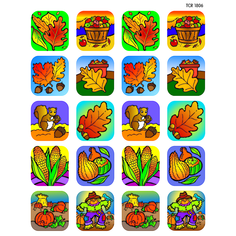 TeachersParadise - Teacher Created Resources Fall Stickers - TCR1806