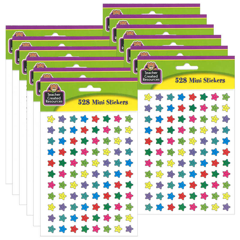 TeachersParadise - Teacher Created Resources Happy Stars Mini Stickers ...