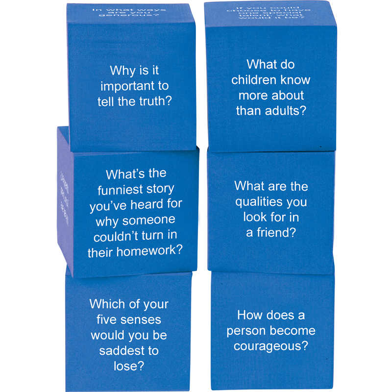 TeachersParadise - Teacher Created Resources Foam Life Question Cubes ...