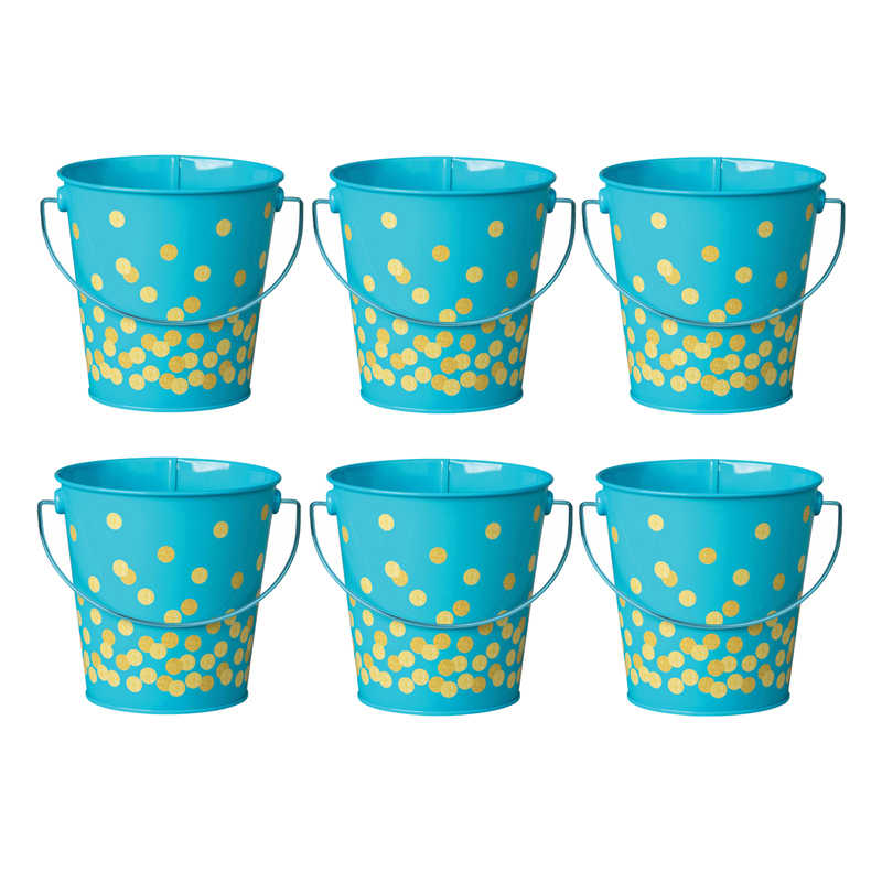 TeachersParadise - Teacher Created Resources Teal Confetti Bucket, Pack ...