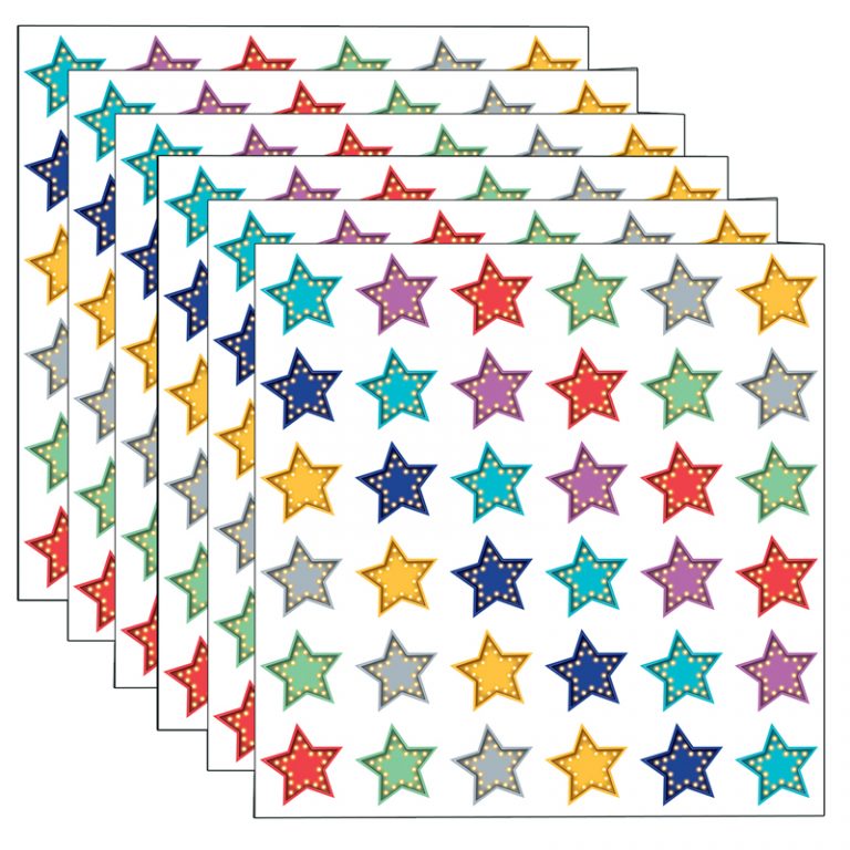 TeachersParadise - Teacher Created Resources Marquee Stars Mini Accents ...