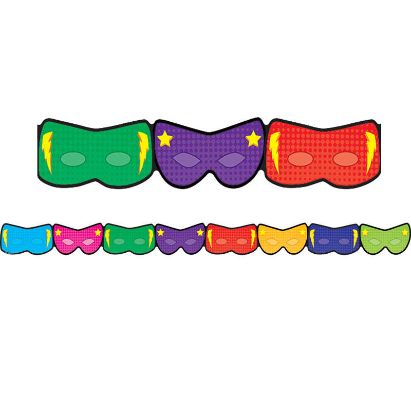 TeachersParadise - Teacher Created Resources Superhero Masks Die-Cut ...