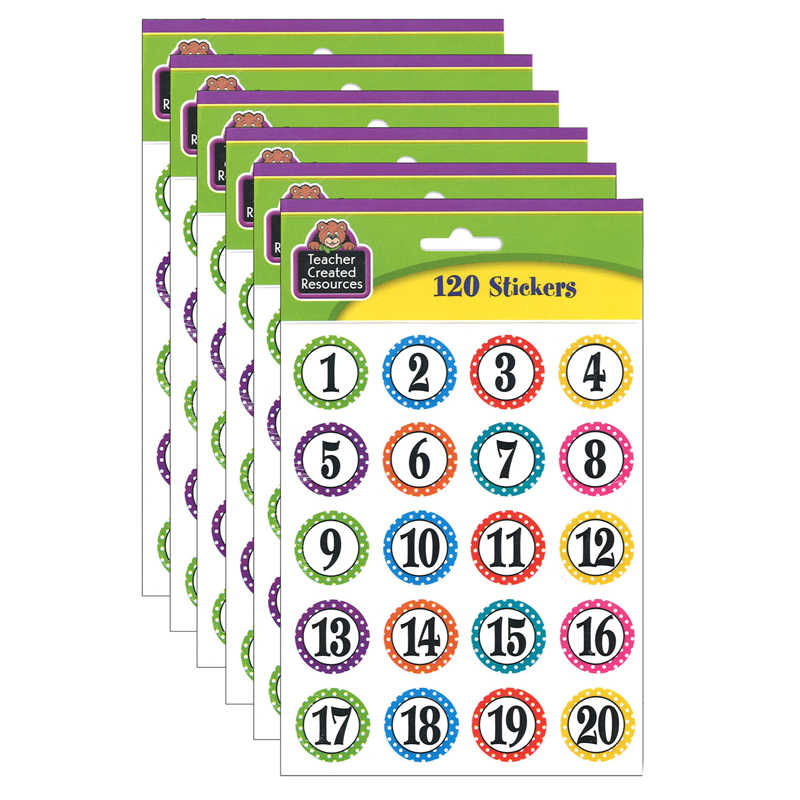 TeachersParadise - Teacher Created Resources Polka Dots Numbers ... TeachersParadise - Teacher Created Resources Polka Dots Numbers ...