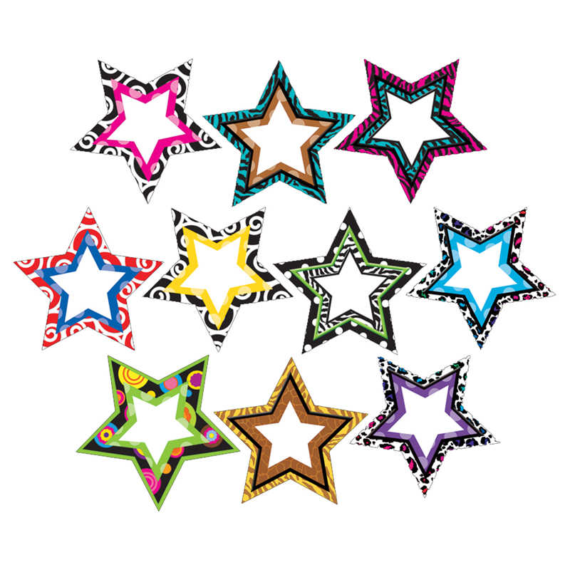 TeachersParadise - Teacher Created Resources Fancy Stars Accents - TCR5215