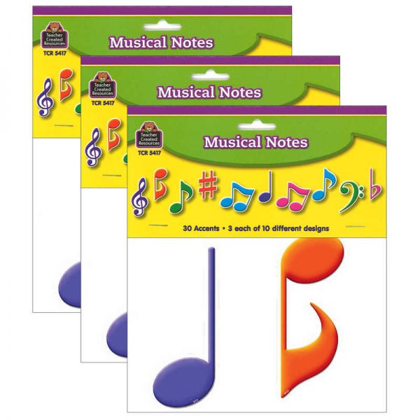 TeachersParadise - Teacher Created Resources Musical Notes Accents, 30 ...