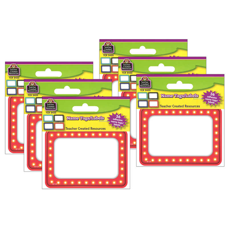 TeachersParadise - Teacher Created Resources Marquee Name Tags/Labels ...