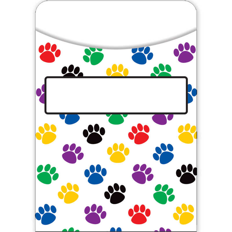 TeachersParadise - Teacher Created Resources Paw Prints Library Pockets ...