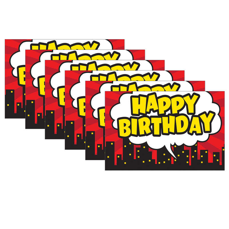 TeachersParadise - Teacher Created Resources Superhero Happy Birthday ...