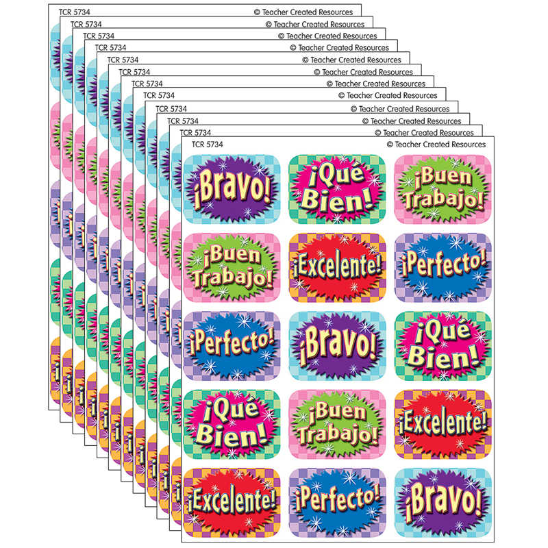 TeachersParadise - Teacher Created Resources Good Work (Spanish) Jumbo ...