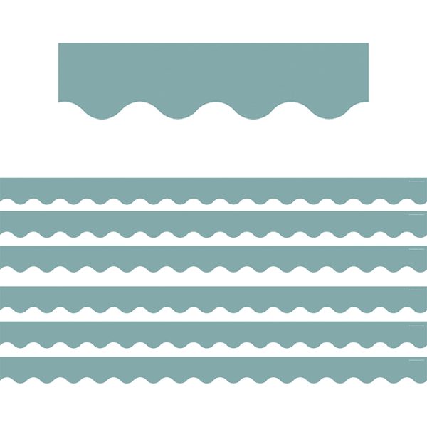 TeachersParadise - Teacher Created Resources® Calming Blue Scalloped ...