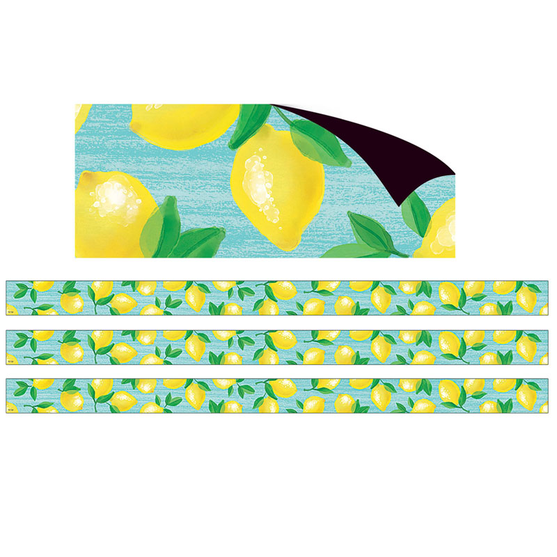 TeachersParadise - Teacher Created Resources Lemon Zest Magnetic Border ...
