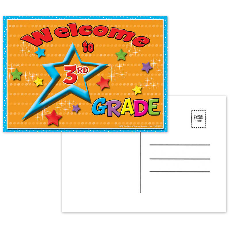 TeachersParadise - Top Notch Teacher Products Welcome to 3rd Grade ...