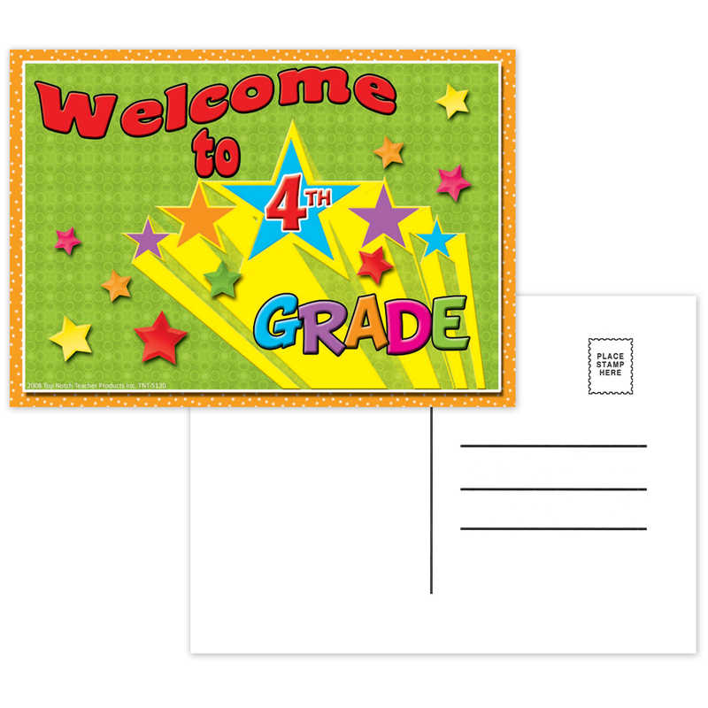 TeachersParadise - Top Notch Teacher Products Welcome to 4th Grade ...