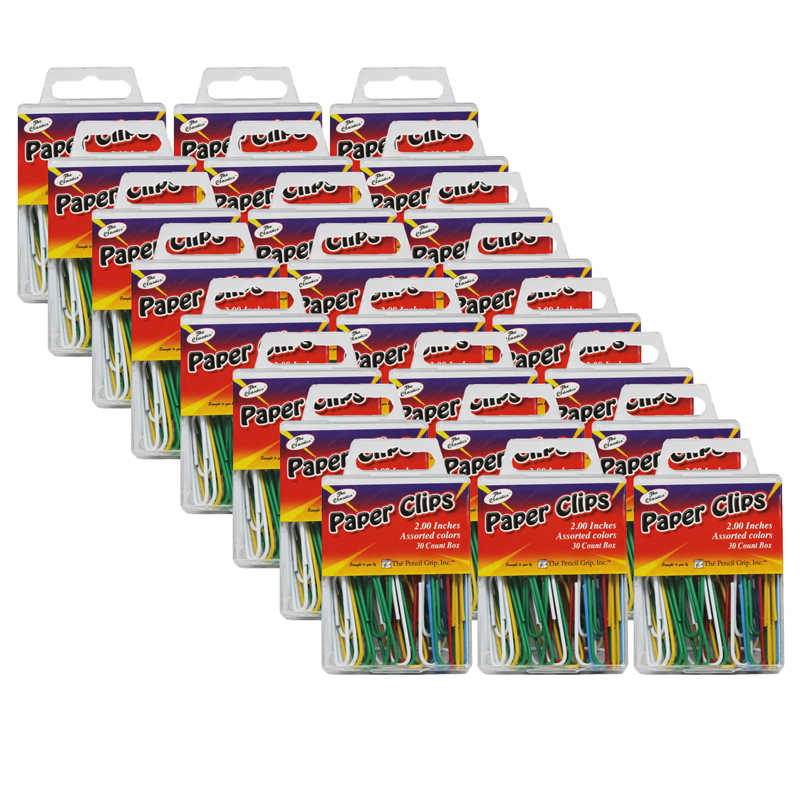 TeachersParadise - The Pencil Grip™ The Classics™ Paper Clips, 2inches ...
