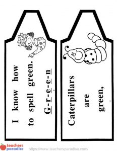 The Color Green Activity FST516 Color Reproducible Little Books by Frog ...