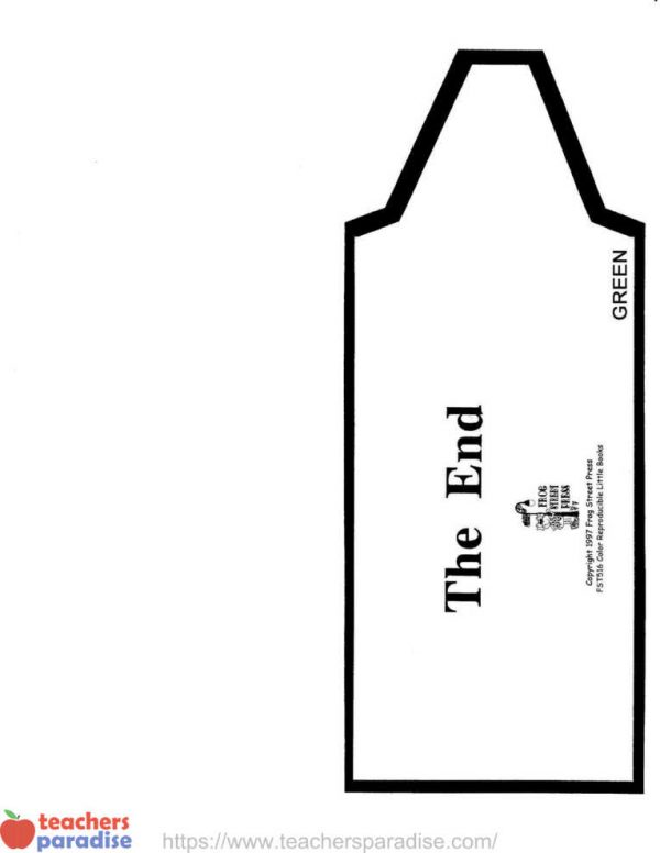 The Color Green Activity FST516 Color Reproducible Little Books by Frog ...