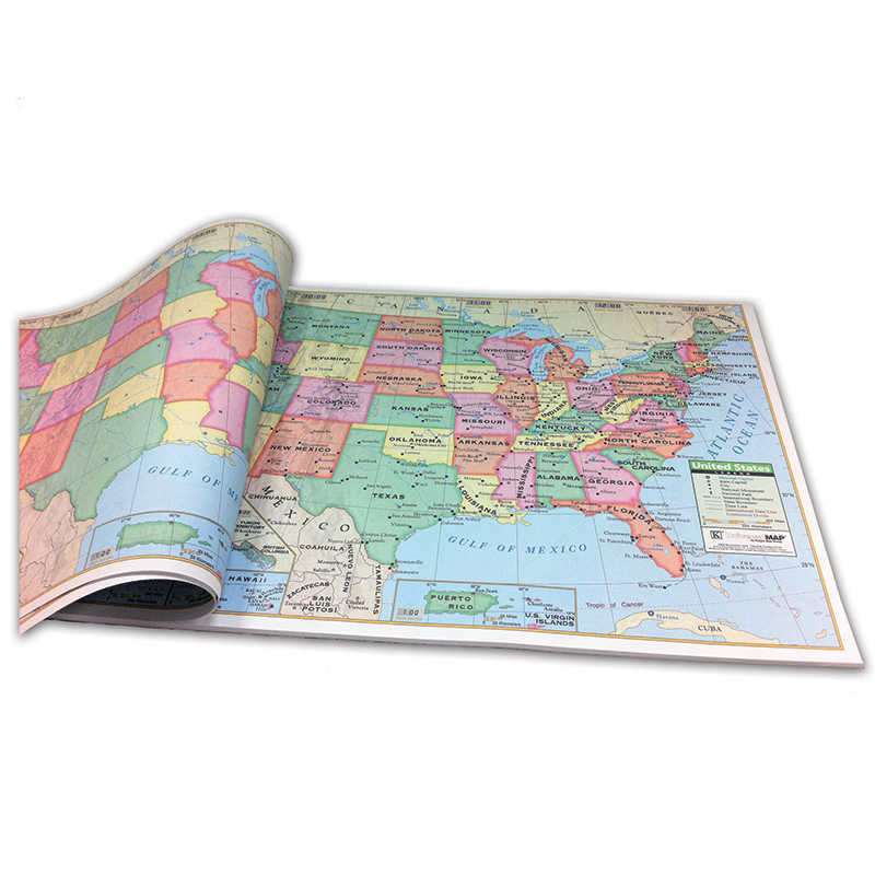 TeachersParadise - Kappa Map United States Study Pad - UNI16308