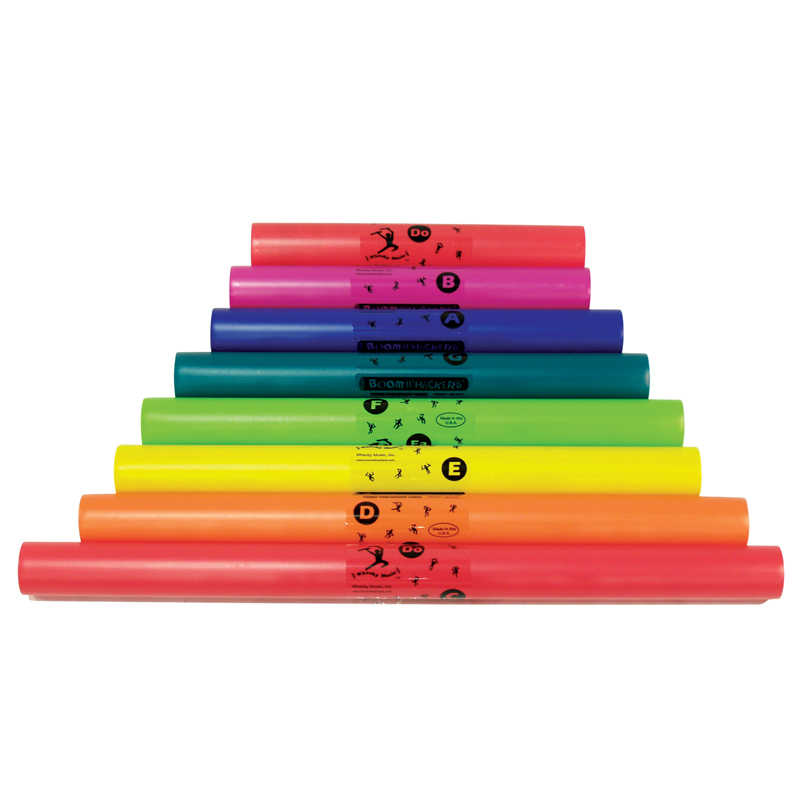 TeachersParadise - Boomwhackers® 8-Note C Major Diatonic Set - WEPBWDG