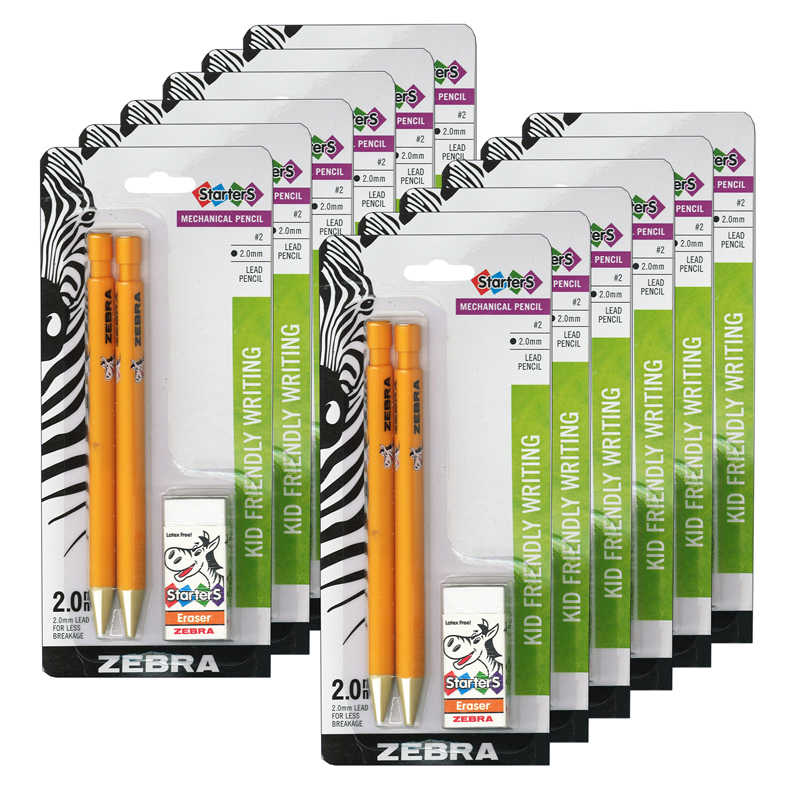 TeachersParadise - Zebra Pen Cadoozles® Starters Mechanical Pencils ...