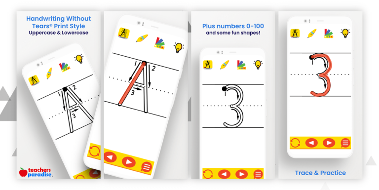 123s ABCs Handwriting Without Tears® Print Style - TeachersParadise